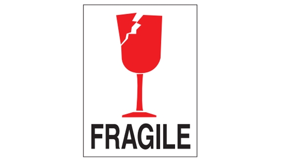 Fragile Labels - 4x6
