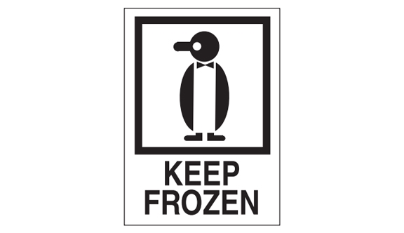 Keep Frozen Labels - 3x4
