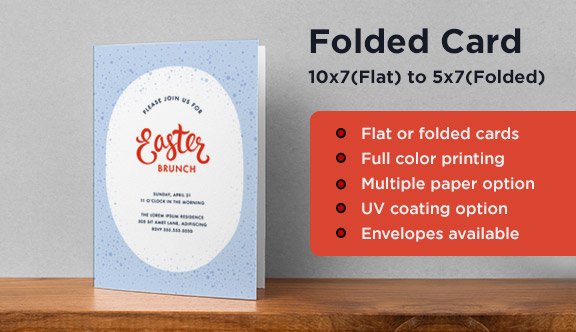 Folded Card 5x7