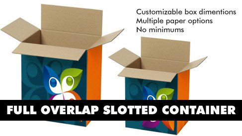 Full Overlap Slotted Container (FOL) - Boxes by Style