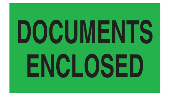 Documents Enclosed