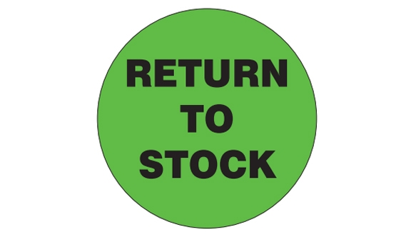 Return to Stock Labels - 2"