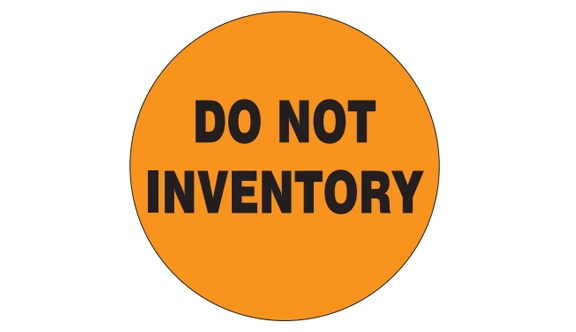 Do Not Inventory Labels - 2"