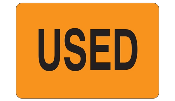Used Labels - 2x3