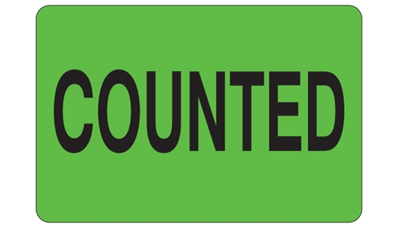 Counted Labels - 2x3