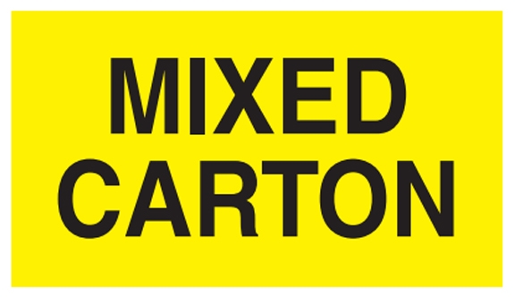 3x5 Mixed Carton Labels - Sturdy & Personalized | PrintPapa