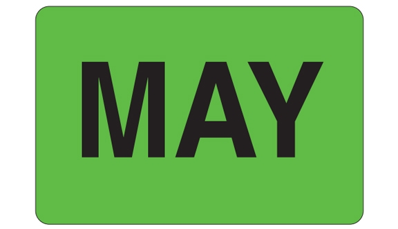May Labels - 2x3