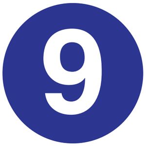 Number labels