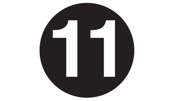 Number 11 Labels - 2"