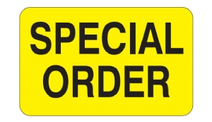 Special Order Labels - 1.25x2