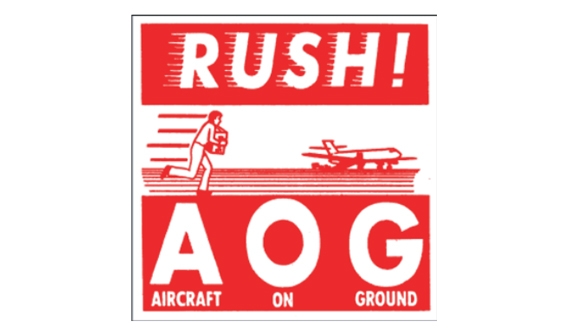 RUSH AOG Labels - 4x4
