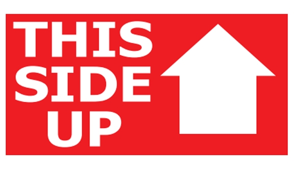 This Side Up Labels - 2x4