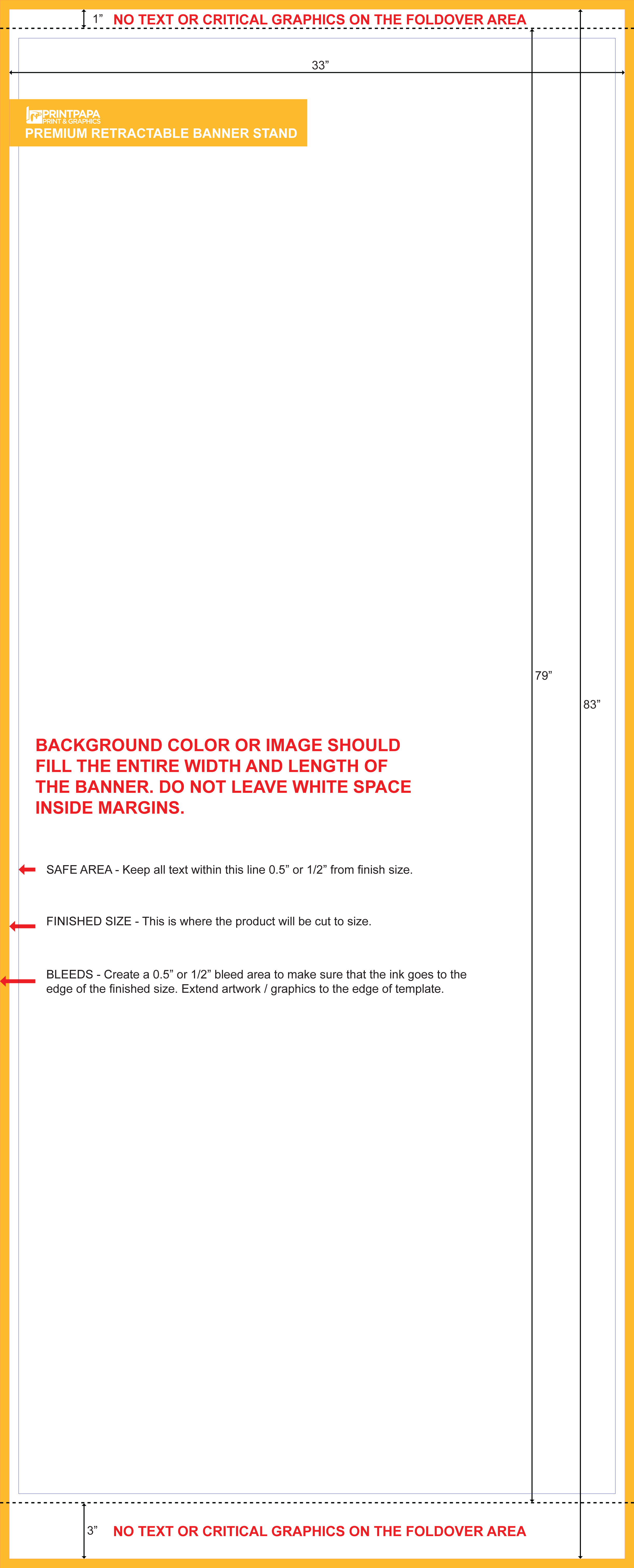 Find a Printing Template :: Printpapa.com