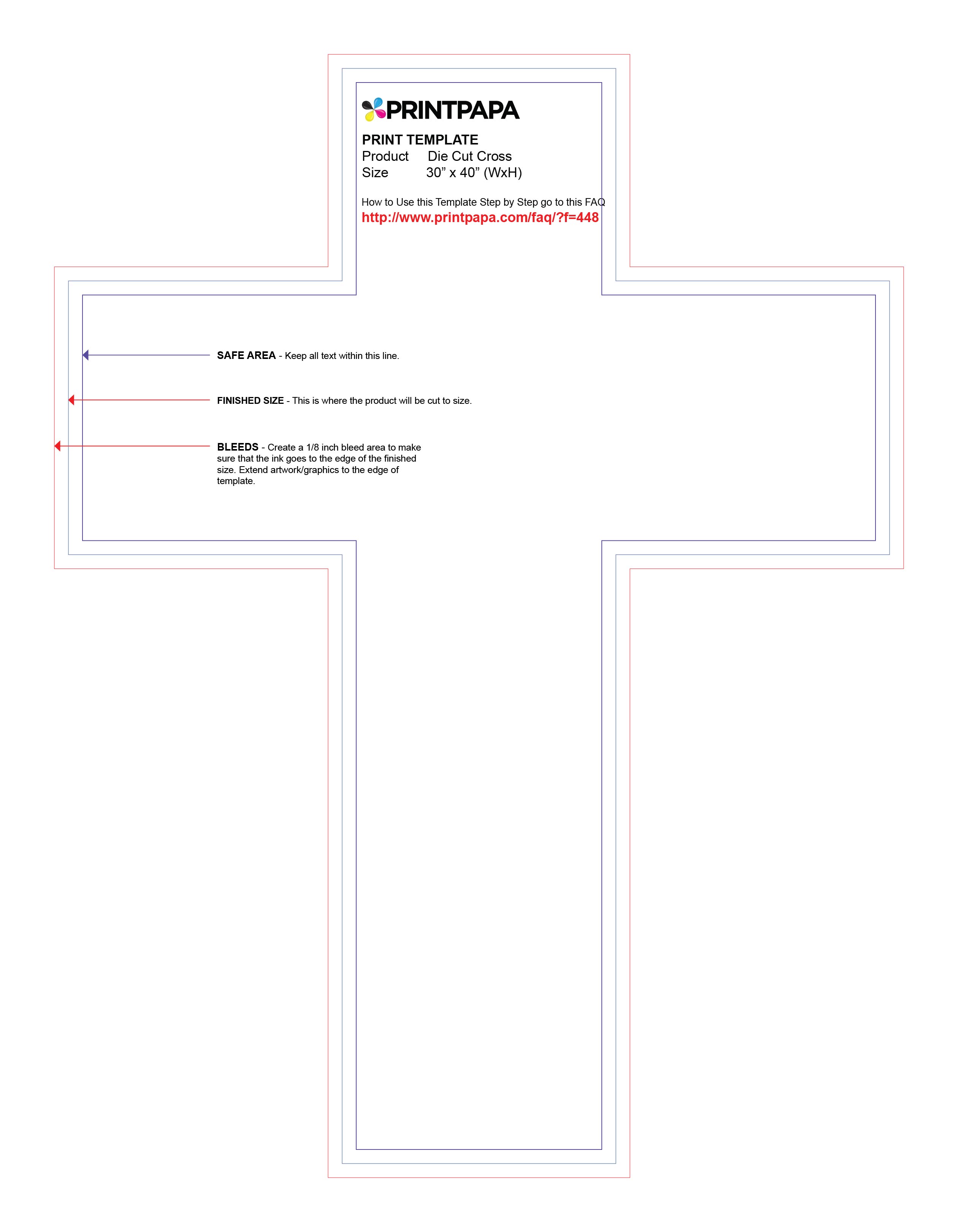 Find a Printing Template :: Printpapa.com