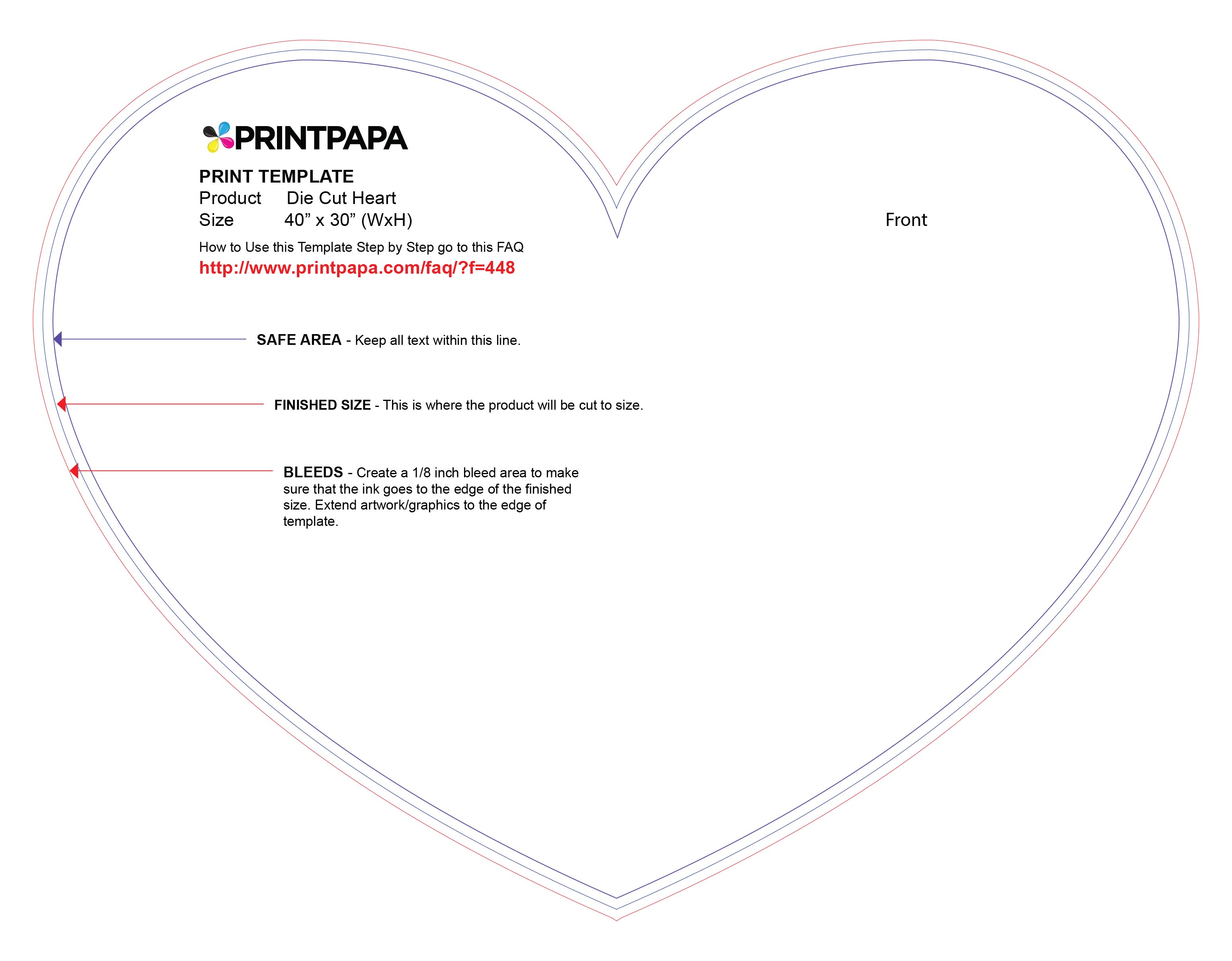 Find a Printing Template :: Printpapa.com