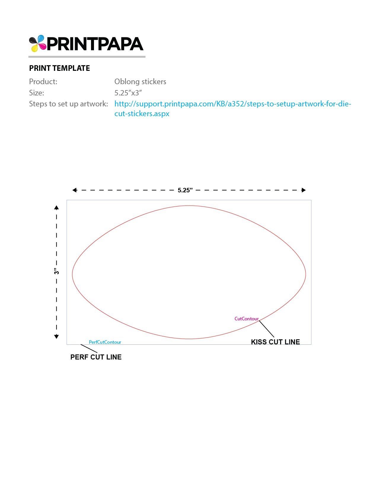 Find a Printing Template :: Printpapa.com