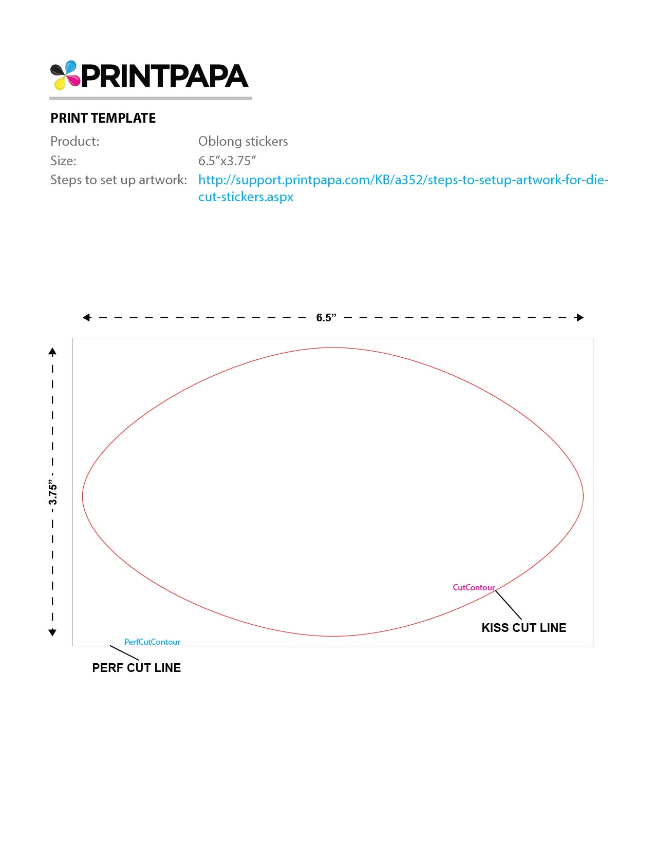 Find a Printing Template :: Printpapa.com