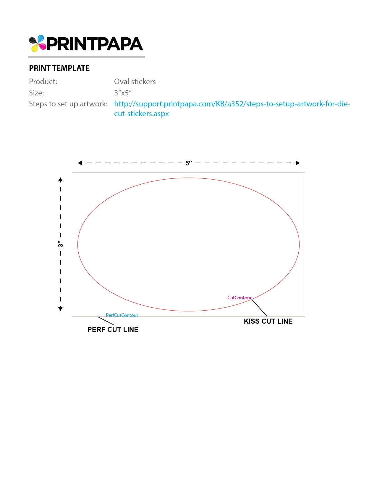 Find a Printing Template :: Printpapa.com