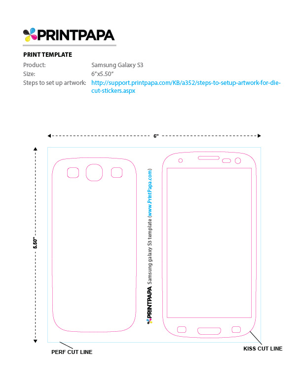 Find a Printing Template :: Printpapa.com