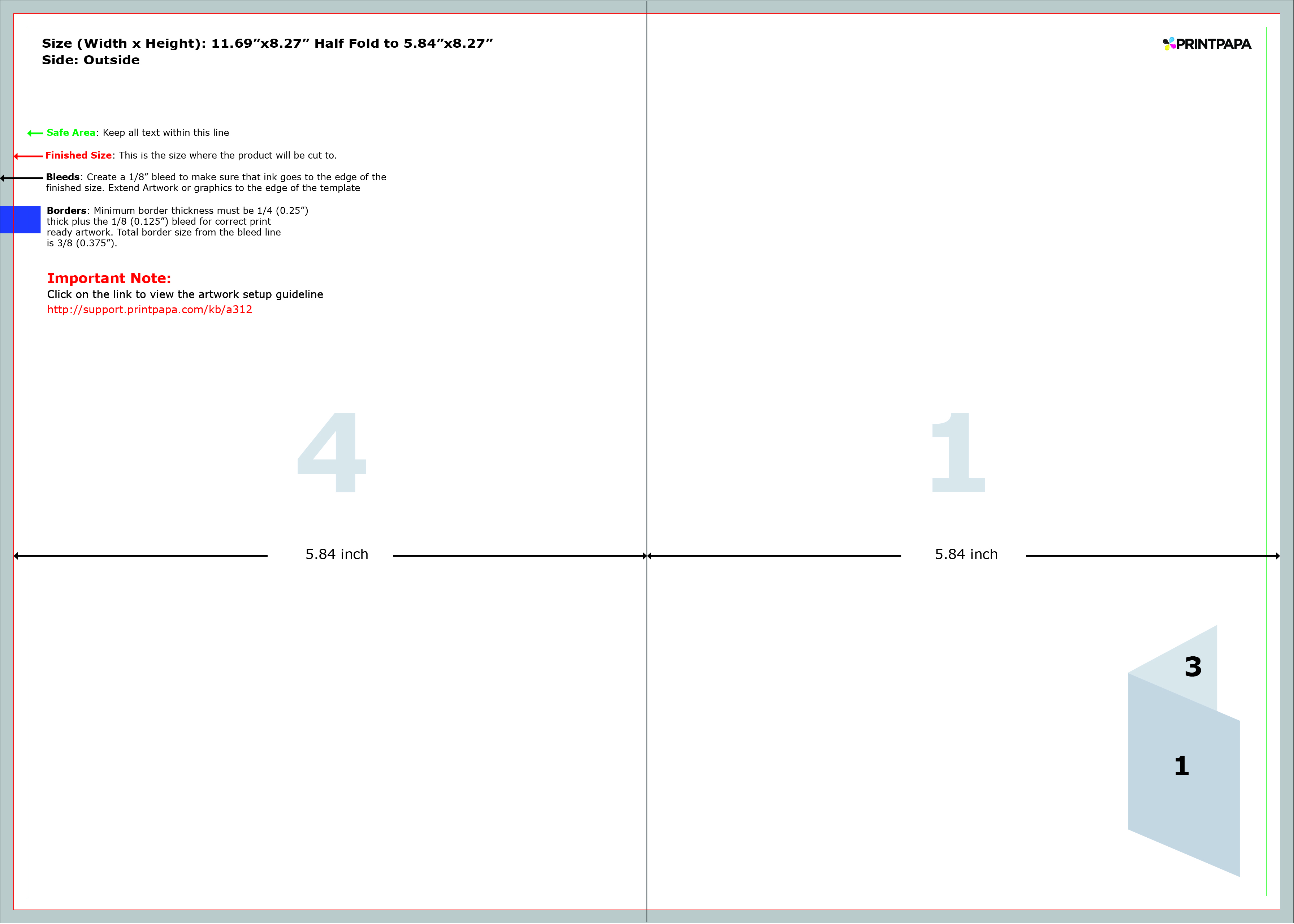 Find a Printing Template :: Printpapa.com