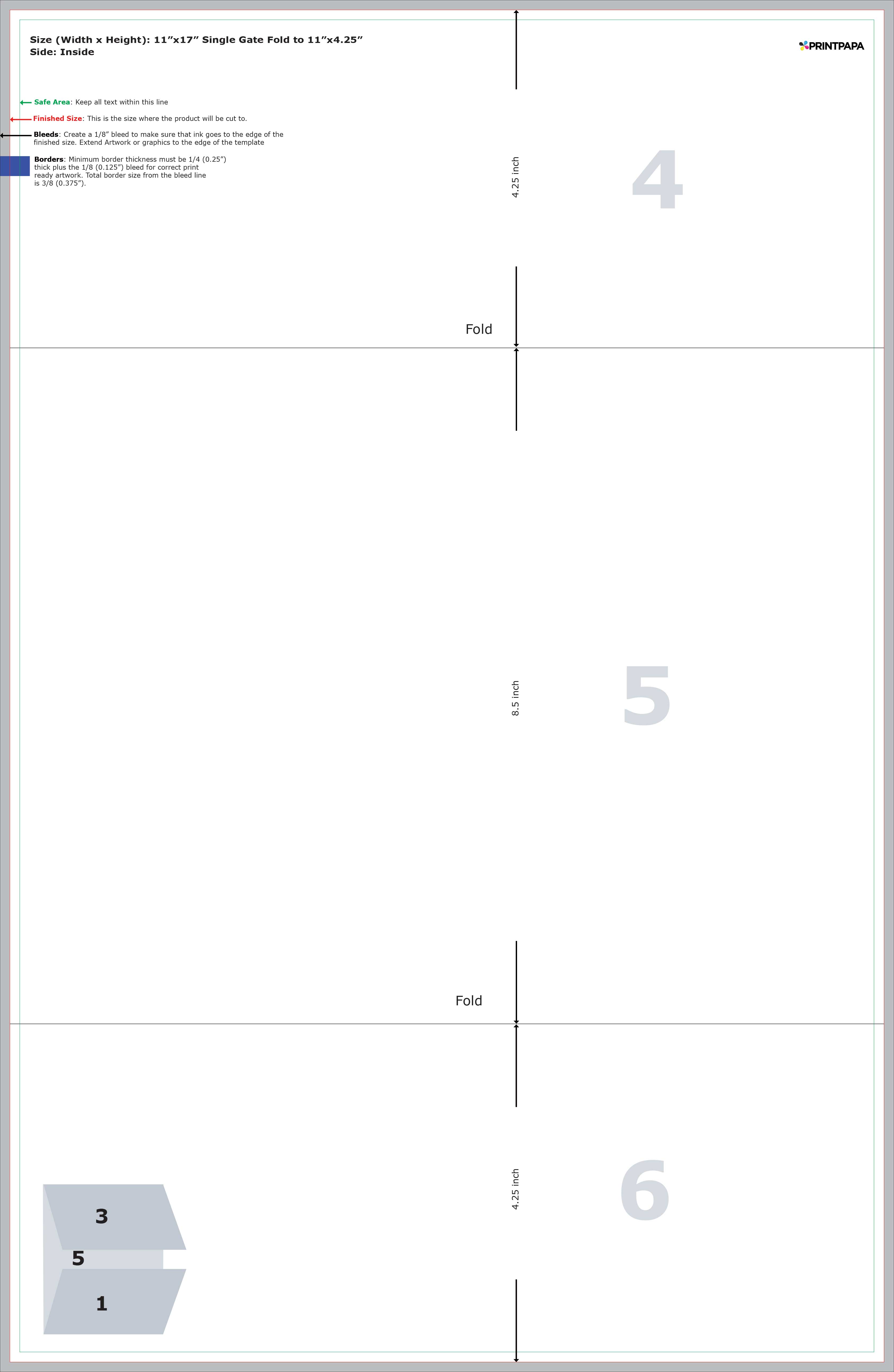 Find a Printing Template :: Printpapa.com