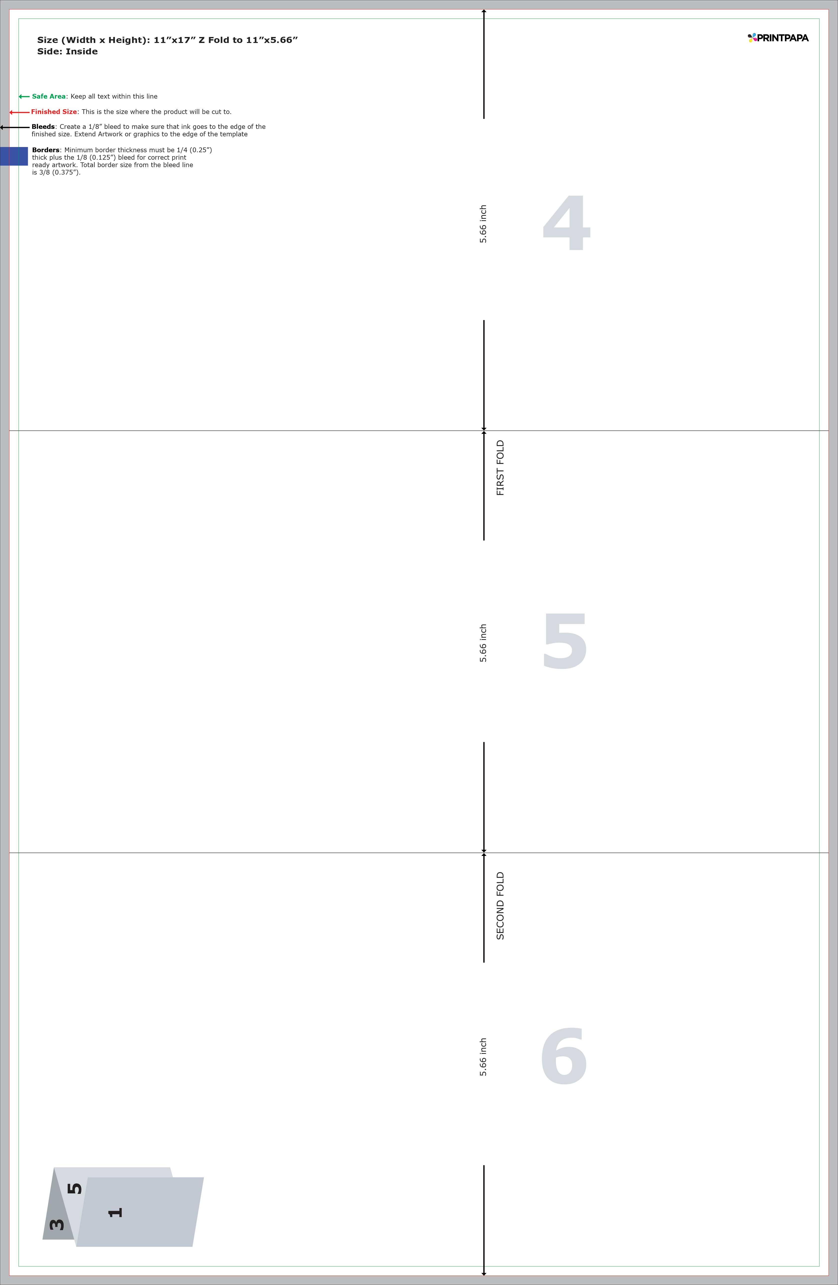 Find a Printing Template :: Printpapa.com