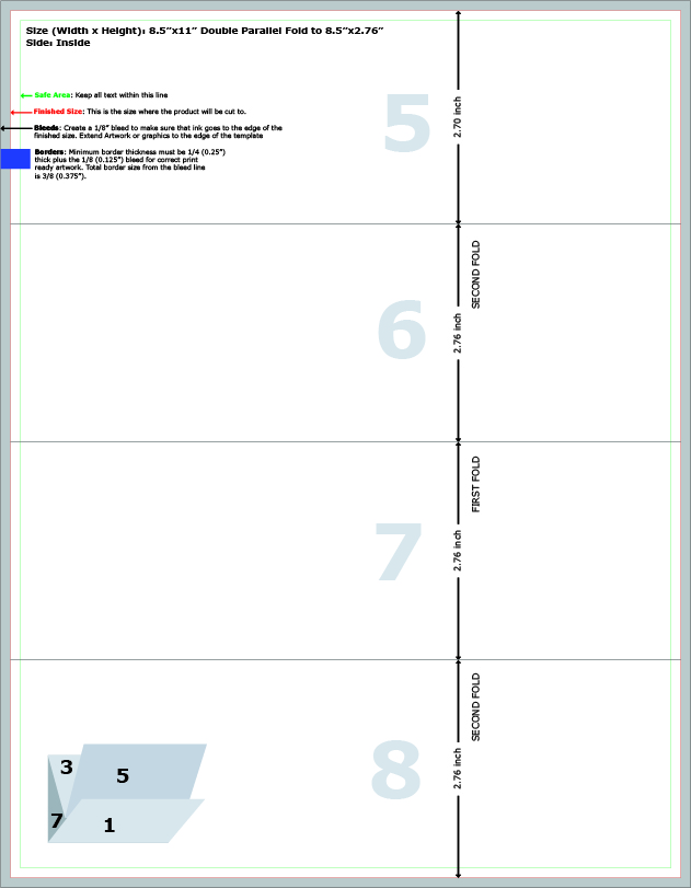 Find a Printing Template :: Printpapa.com