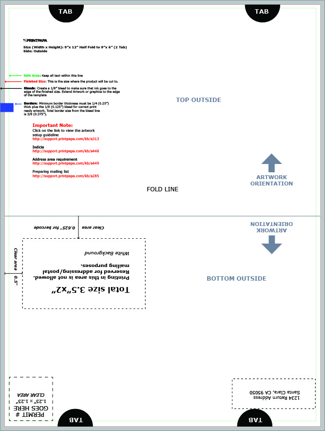 Find a Printing Template :: Printpapa.com