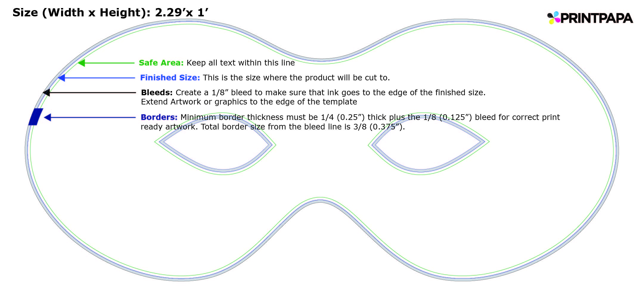 Find a Printing Template :: Printpapa.com